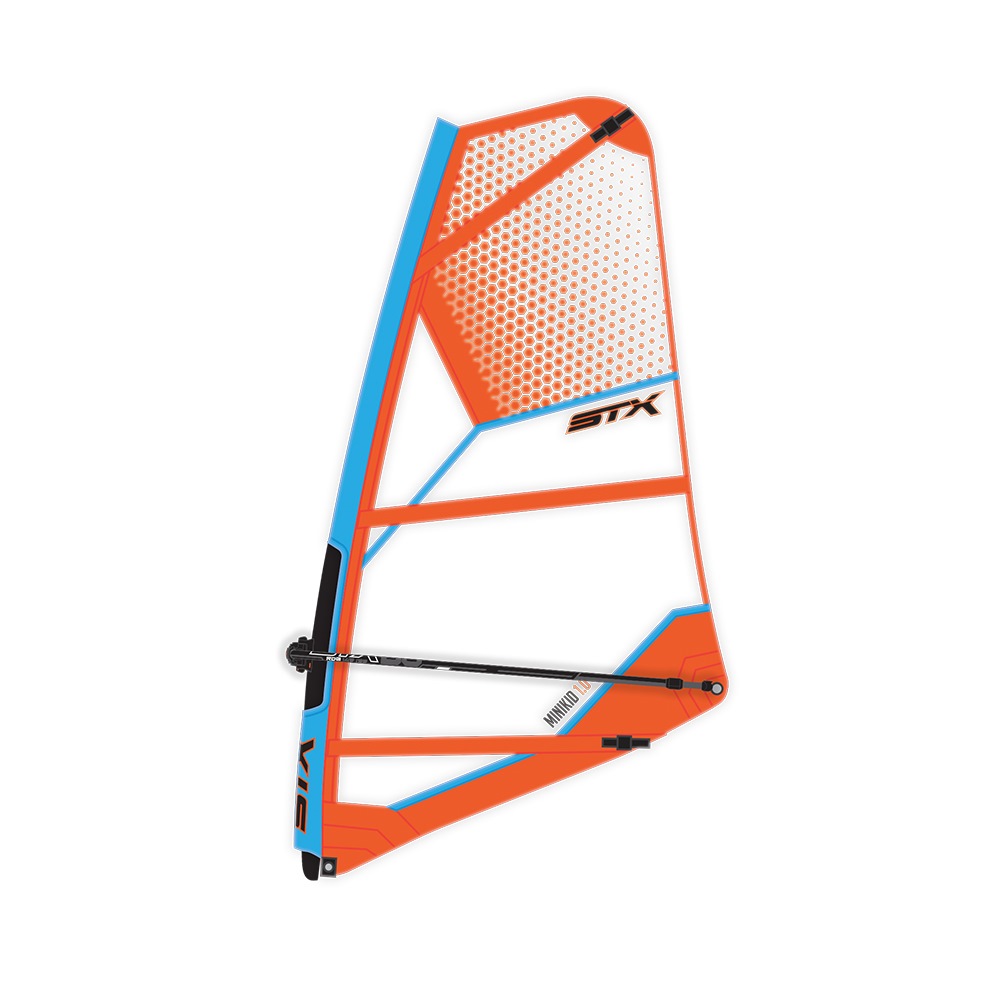 STX Mini Kid Rig - Leichtes Kinder- und Jugend-Windsurfsegel